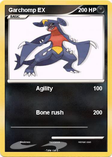 Pokémon Garchomp EX 37 37 - Agility - My Pokemon Card