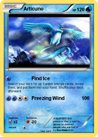 Pokémon Articuno 979 979 - Find Ice - My Pokemon Card