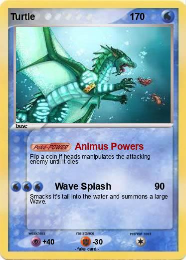 Pokémon Turtle 806 806 - Animus Powers - My Pokemon Card