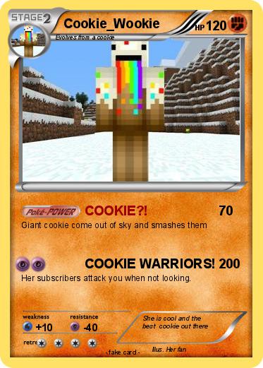 Pokémon Cookie Wookie 2 2 - COOKIE?! - My Pokemon Card
