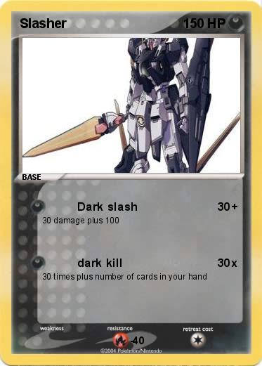 Pokémon Slasher 5 5 - Dark slash - My Pokemon Card