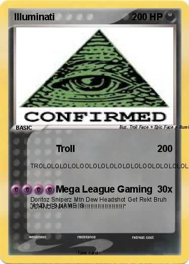 Pokémon Illuminati 542 542 - Troll - My Pokemon Card