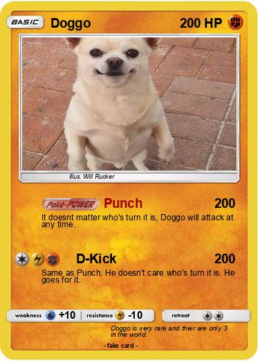 Pokémon Doggo 209 209 - Punch - My Pokemon Card