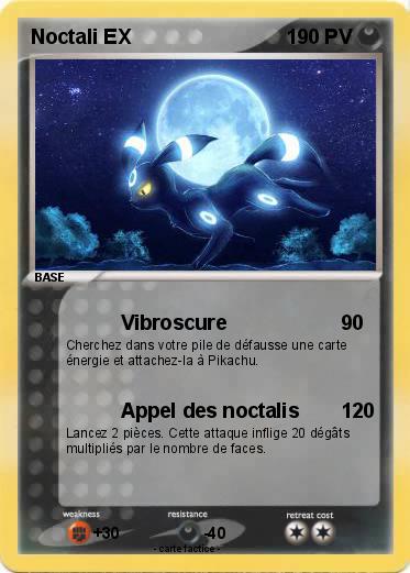 Pokémon Noctali EX 35 35 - Vibroscure - Ma carte Pokémon