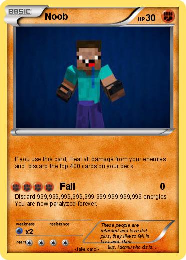 Pokémon Noob 614 614 - Fail 0 - My Pokemon Card
