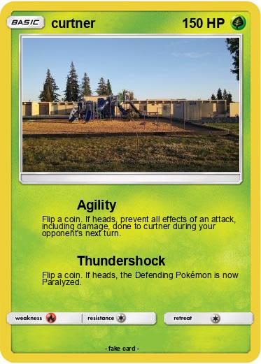 Pokémon curtner - Agility - My Pokemon Card