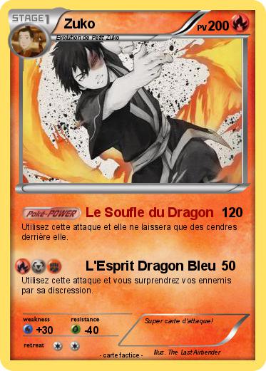 Pokémon Zuko 154 154 - Le Soufle du Dragon - Ma carte Pokémon