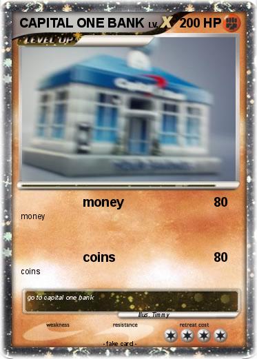 Pokémon CAPITAL ONE BANK - money - My Pokemon Card