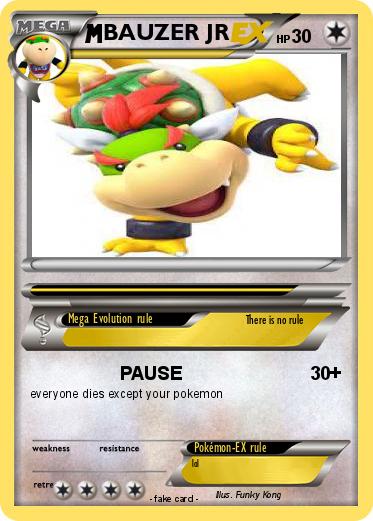 Pokémon BAUZER JR - PAUSE - My Pokemon Card