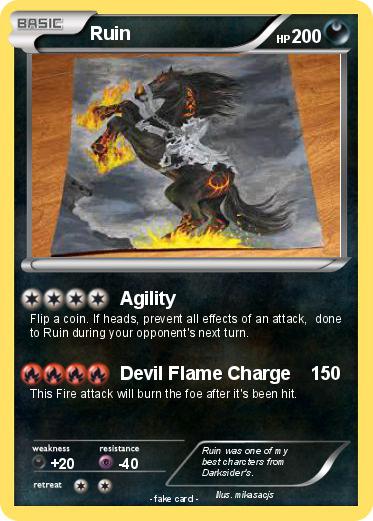 Pokémon Ruin 3 3 - Agility - My Pokemon Card