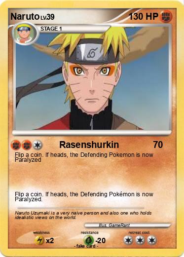 Pokémon Naruto 10656 10656 - Rasenshurkin - My Pokemon Card
