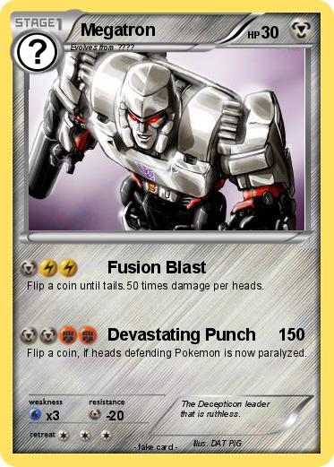 Pokémon Megatron 514 514 - Fusion Blast - My Pokemon Card