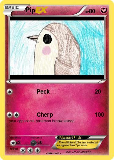 Pokémon Pip 129 129 - Peck - My Pokemon Card
