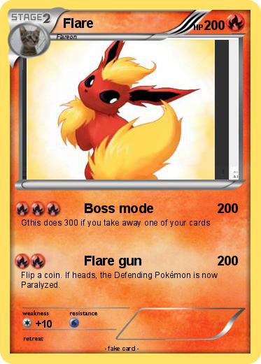 Pokémon Flare 356 356 - Boss mode - My Pokemon Card