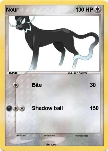 Pokémon Nour 21 21 - Bite - My Pokemon Card