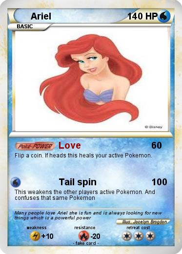 Pokémon Ariel 183 183 - Love - My Pokemon Card