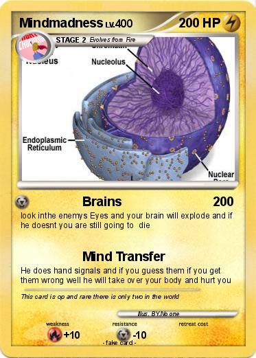 Pokémon Mindmadness - Brains - My Pokemon Card