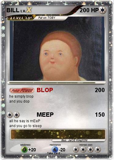 Pokémon BILL 1689 1689 - BLOP - My Pokemon Card