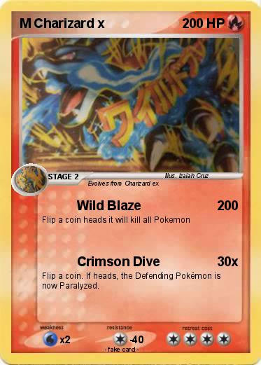 Pokémon M Charizard x 151 151 - Wild Blaze - My Pokemon Card