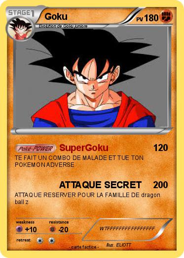 Pokémon Goku 7778 7778 - SuperGoku - Ma carte Pokémon