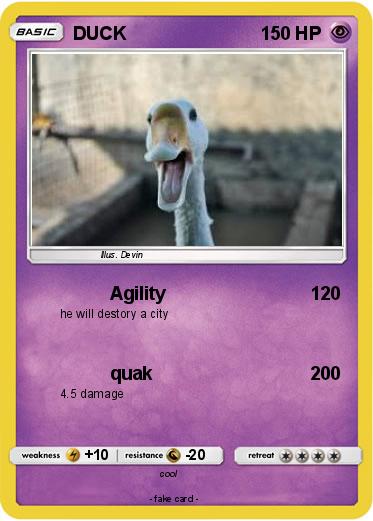 Pokémon DUCK 607 607 - Agility - My Pokemon Card