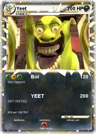 Pokémon Yeet 101 101 - Boi - My Pokemon Card