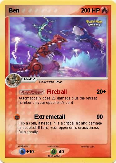 Pokémon Ben 683 683 - Fireball - My Pokemon Card
