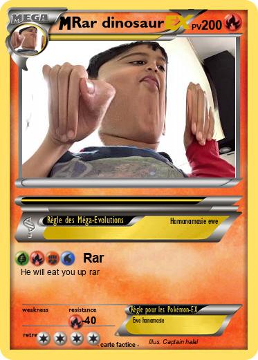 Pokémon Rar dinosaur - Rar - Ma carte Pokémon