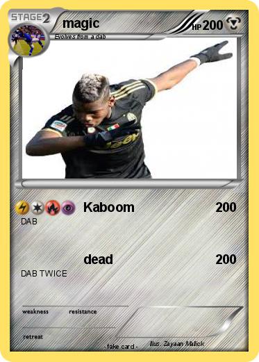Pokémon magic 657 657 - Kaboom - My Pokemon Card