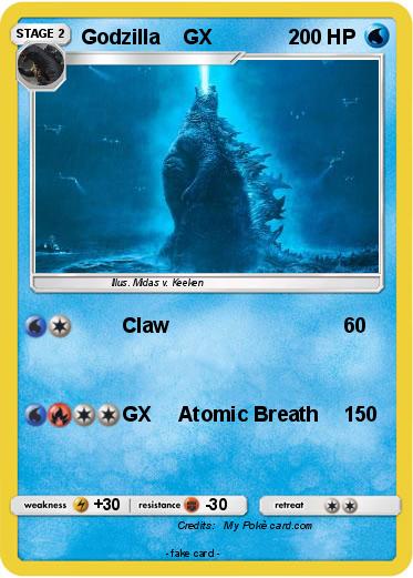 Pokémon Godzilla GX 12 12 - Claw - My Pokemon Card