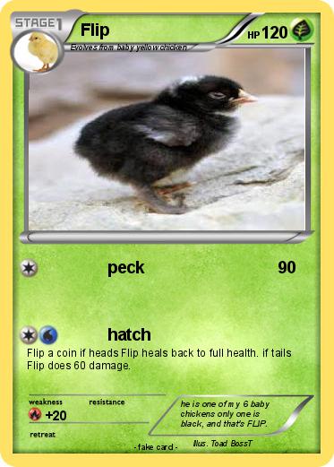 Pokémon Flip 49 49 - peck - My Pokemon Card