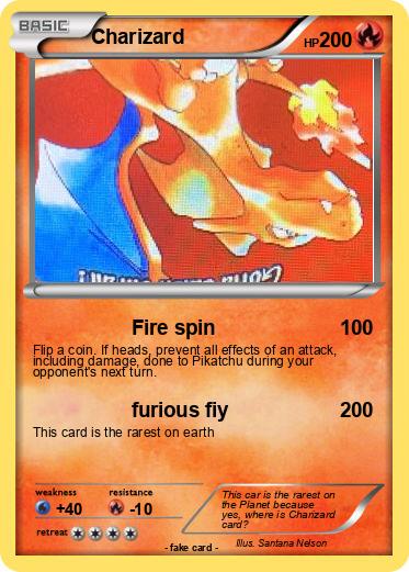 Pokémon Charizard 12261 12261 - Fire spin - My Pokemon Card