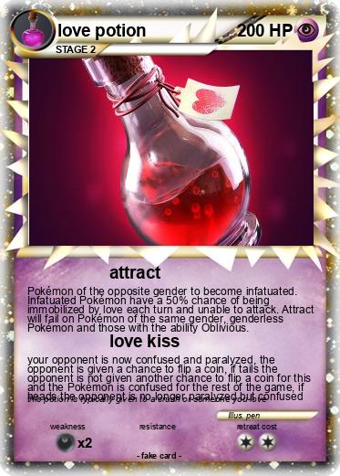 Pokémon love potion 4 4 - attract - My Pokemon Card