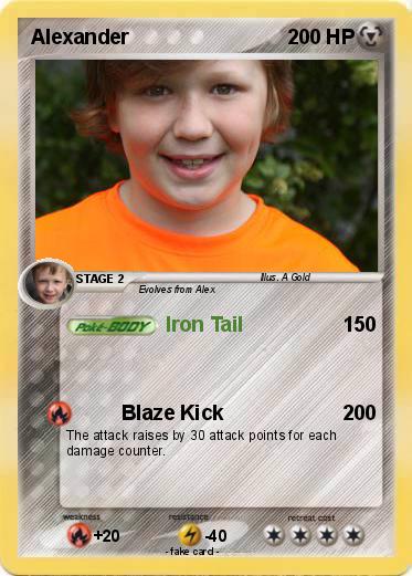 Pokémon Alexander 176 176 - Iron Tail - My Pokemon Card
