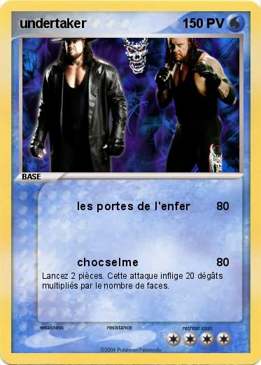 Pokémon undertaker 263 263 - les portes de l'enfer - Ma carte Pokémon