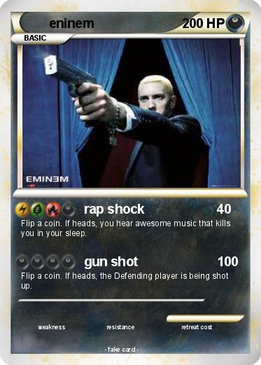 Pokémon eninem - rap shock - My Pokemon Card