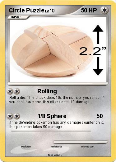 Pokémon Circle Puzzle 1 1 - Rolling - My Pokemon Card