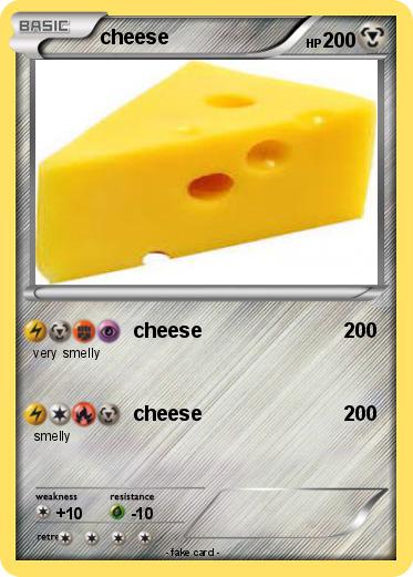 Pokémon cheese 553 553 - cheese - My Pokemon Card