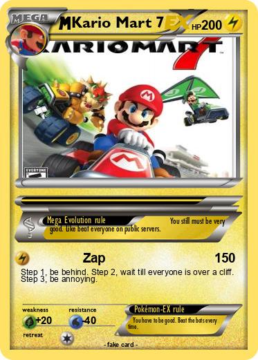 Pokémon Kario Mart 7 7 - Zap - My Pokemon Card
