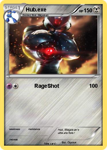 Pokémon Hub exe - RageShot - My Pokemon Card