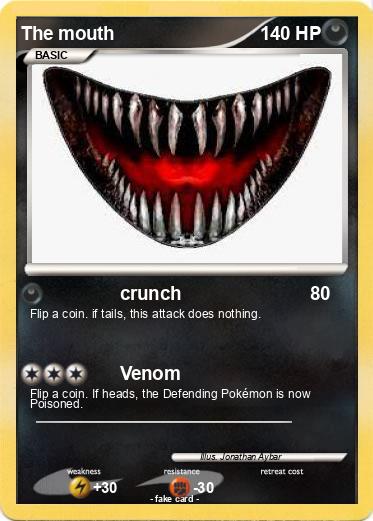 Pokémon The mouth 10 10 - crunch - My Pokemon Card