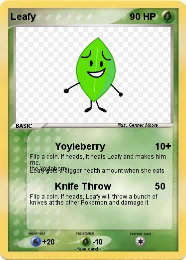 Pokémon Leafy 185 185 - Yoyleberry - My Pokemon Card