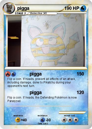 Pokémon pigga - pigga - My Pokemon Card