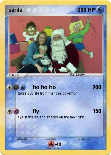 Pokémon santa 632 632 - ho ho ho - My Pokemon Card