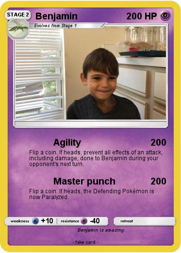 Pokémon Benjamin 467 467 - Agility - My Pokemon Card