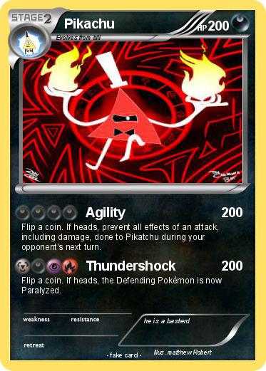 Pokémon BILL CIPHER 145 145 - DEATH - My Pokemon Card