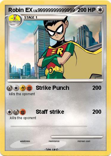 Pokémon Robin EX 2 2 - Strike Punch - My Pokemon Card