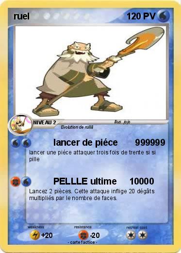 Pokémon ruel 15 15 - lancer de piéce 999999 - Ma carte Pokémon