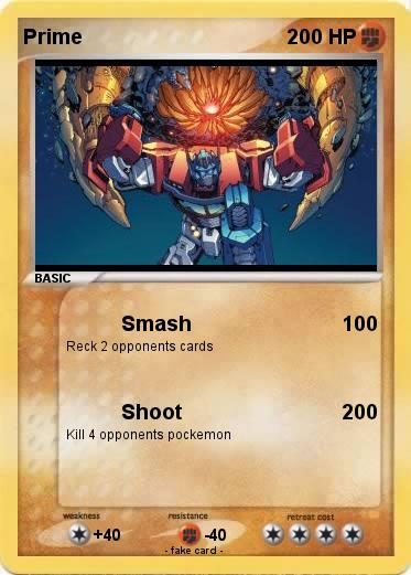 Pokémon Prime 292 292 - Smash - My Pokemon Card