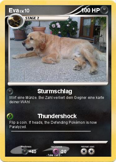 Pokémon Eva 270 270 - Sturmschlag - My Pokemon Card